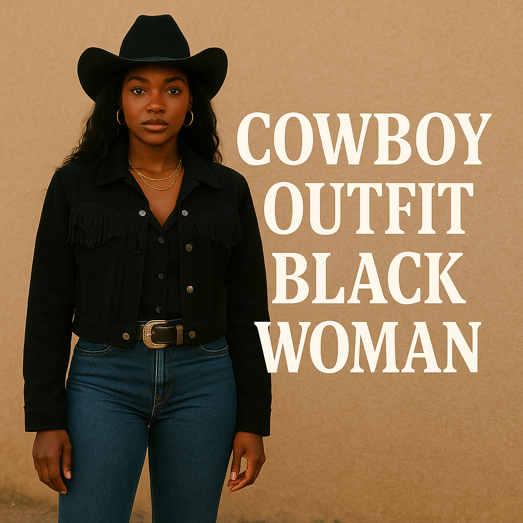 Yeehaw Chic: Cowboy Outfit Ideas for Black Women That Slay 🖤🤠 ...